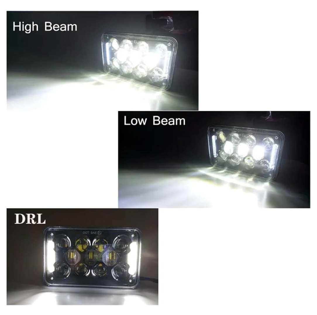 LED Headlight, Hi/Low Beam, 5x7 in, #1355 – LED Distribution