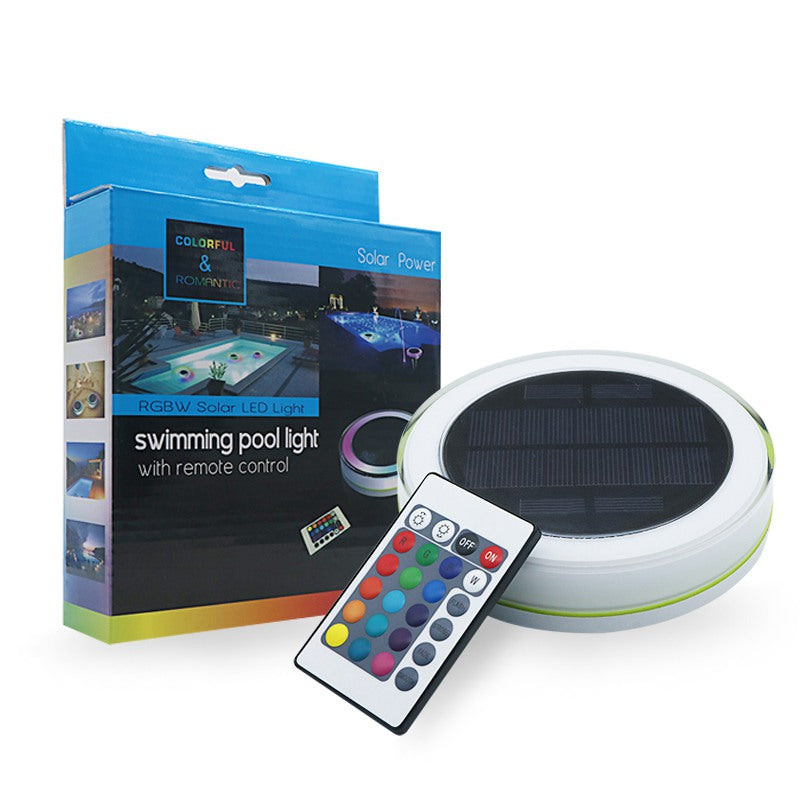 Solar Swimming Pool Light Underwater Lamp LED RGBW #0720 – LED Distribution