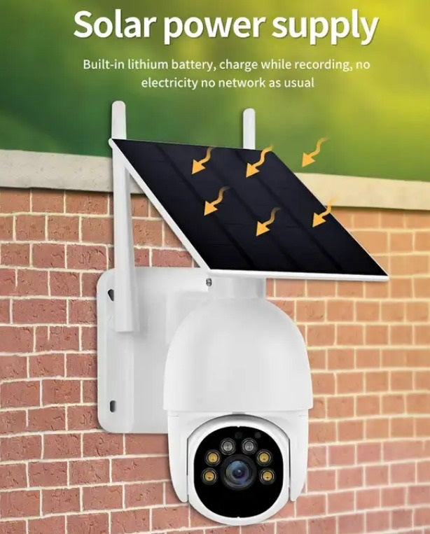 Wifi Solar Cam PTZ 360 #6852 – LED Distribution
