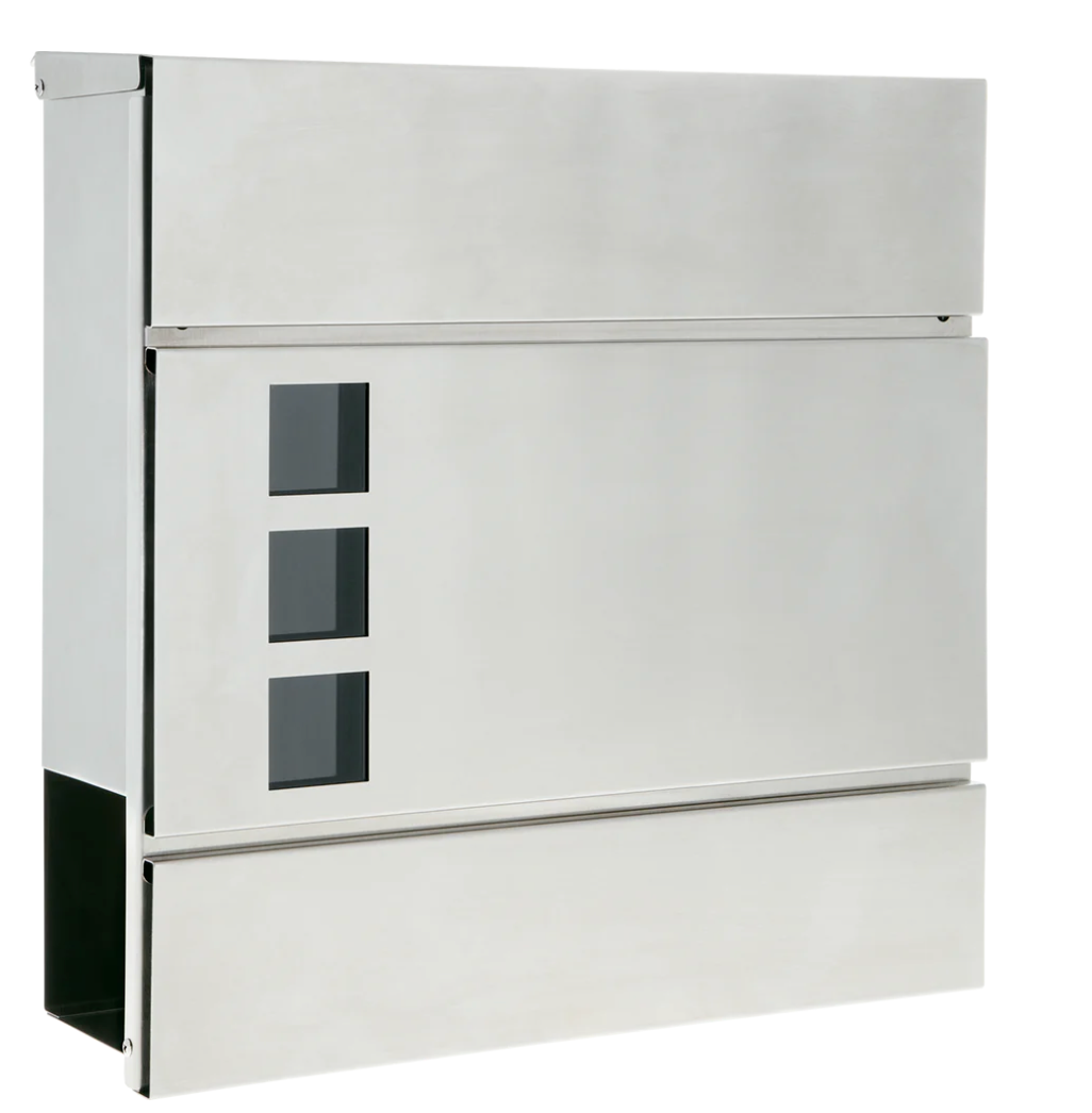 Toledo Stainless Steel Mailbox (Square) – LED Distribution