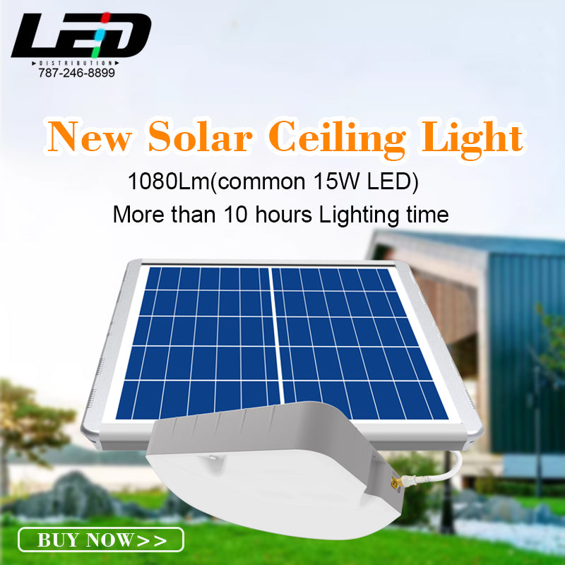 Solar Ceiling Lamp 15watt 1080LM #0928 – LED Distribution
