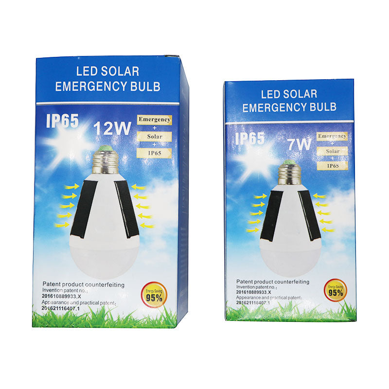 Rechargeable Bulb LED Solar 7watt & 12watt – LED Distribution